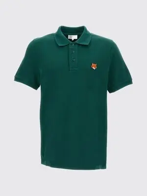 Maison Kitsuné Organic Cotton Polo Shirt - Green