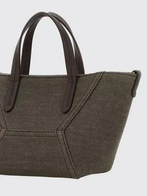 Brunello Cucinelli Cotton Canvas Bag