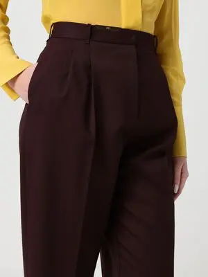 Elisabetta Franchi Cropped Crêpe Trousers