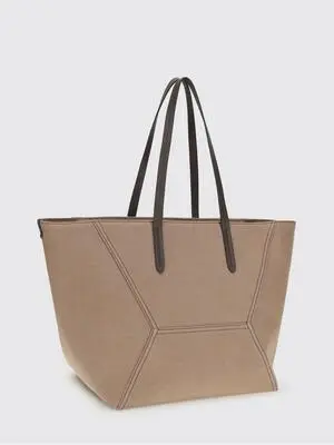 Brunello Cucinelli Bc Duo Cotton Canvas Bag