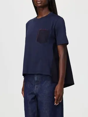 Marni Cotton T-shirt With Patch Pocket