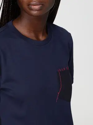 Marni Cotton T-shirt With Patch Pocket