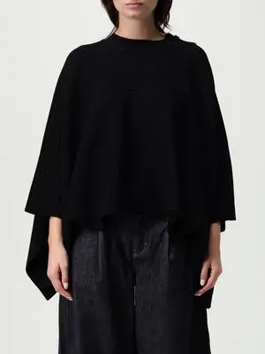 Karl Lagerfeld Ribbed Pullover With Button Detail