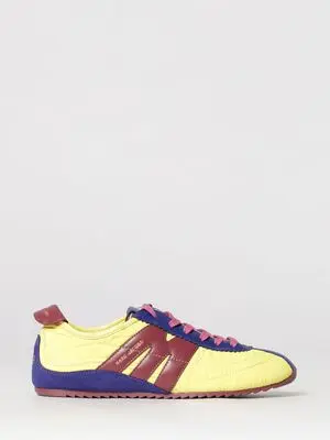 Marc Jacobs Leather And Nylon The 400 Bleecker Runner Sneakers - Yellow