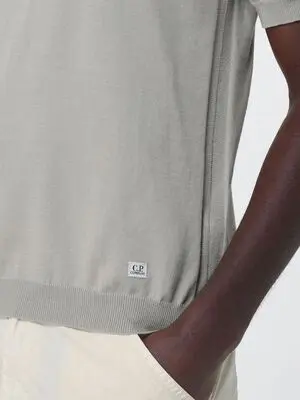 C.P. COMPANY Cotton Polo Shirt - Cream