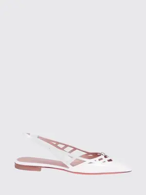 Santoni Patent Leather Slingback Ballet Flats