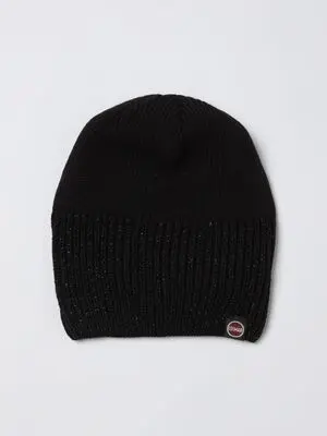COLMAR Ribbed Beanie With Glitter Detail - Black