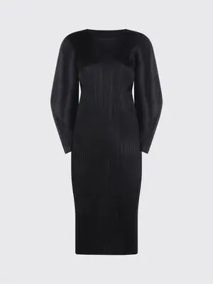 Issey Miyake Midi Crêpe Dress
