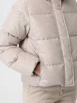 COLMAR Quilted Jacket With Animal Print - Rope