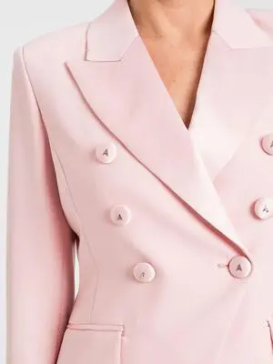 TWINSET Double-breasted Blazer - Pink