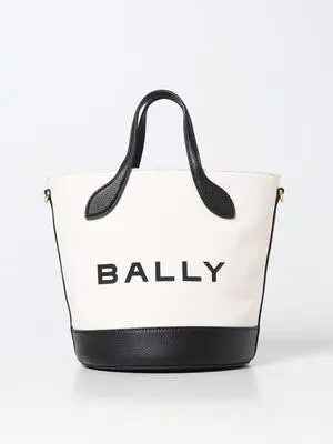 Bally Canvas And Leather Mini Bag