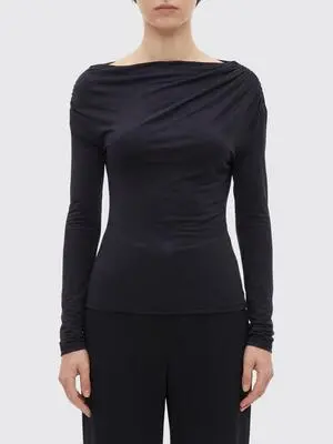 Patrizia Pepe Modal Knit Top - Black