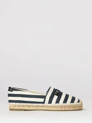 Marc Jacobs Striped Canvas Espadrilles - Blue