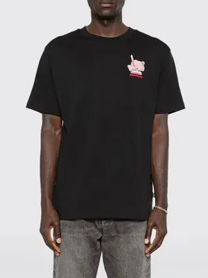 NEW BALANCE Printed Cotton T-shirt - Black