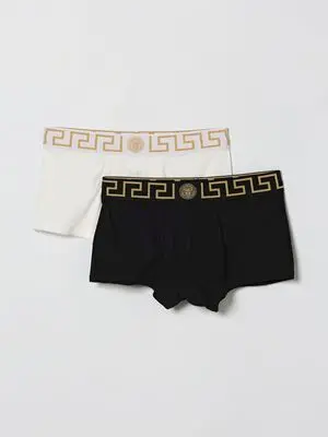 Versace Set Of 2 Stretch Cotton Briefs - White