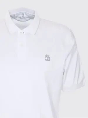 Brunello Cucinelli Polo Shirt Colour - White