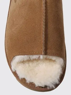UGG Greenport Suede Sliders - Beige