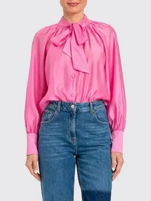 TWINSET Satin Shirt - Pink