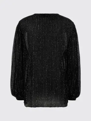 Missoni Sequined Lurex Jersey Blouse - Black
