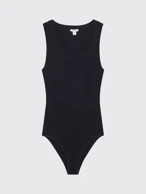 Alaïa Ribbed Viscose Bodysuit