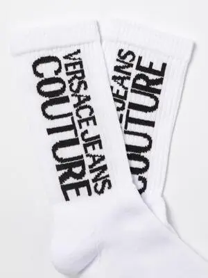 Versace Crew Socks - White