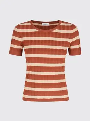 ROBERTO COLLINA Striped Viscose Knit Sweater