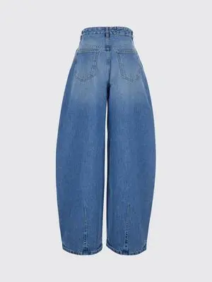 Jacquemus Le De-nîmes Ovalo High-waisted Wide-leg Jeans