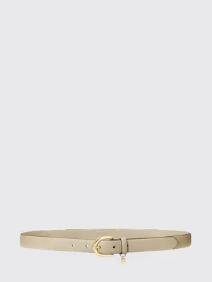 Ralph Lauren Saffiano Belt - Beige