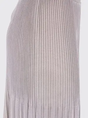 Giorgio Armani Pleated Viscose Skirt