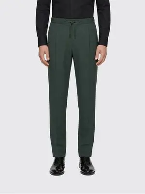 Giorgio Armani Linen Drawstring Trousers