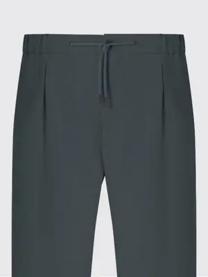 Giorgio Armani Linen Drawstring Trousers