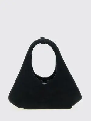 Coperni Suede Shoulder Bag - Black