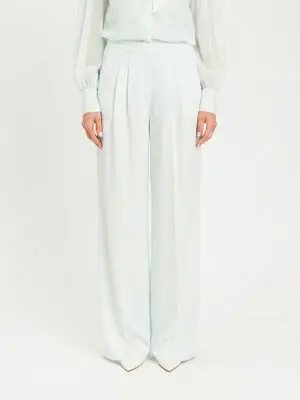 TWINSET Crêpe Elegant Trousers - Water