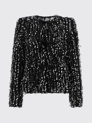 Nina Ricci Polka Dot Tulle Blazer