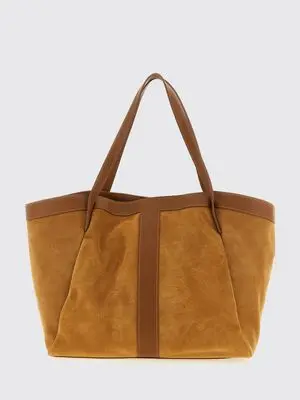 TWINSET Suede Tote Bag - Brown