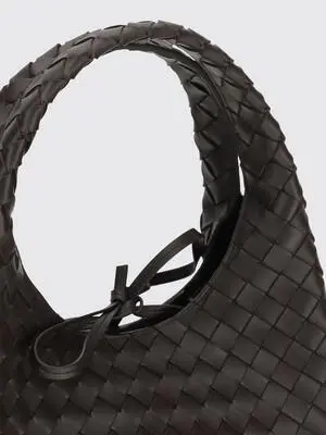 Bottega Veneta Woven Leather Shoulder Bag - Earth