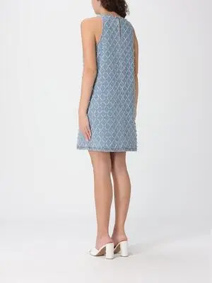 Pinko Embellished Denim Dress