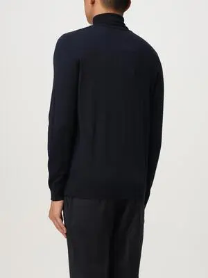 Barena Venezia Fine Knit Turtleneck Pullover - Blue