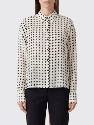 Ermanno Scervino Silk Polka Dot Shirt