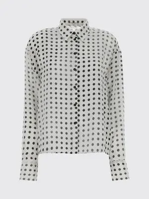 Ermanno Scervino Silk Polka Dot Shirt