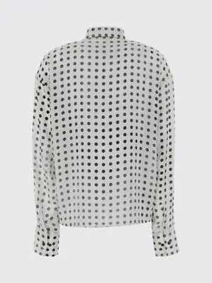 Ermanno Scervino Silk Polka Dot Shirt