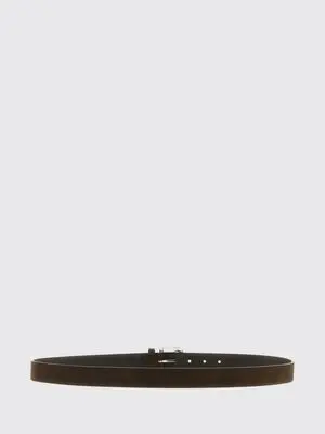 Brunello Cucinelli Suede Leather Belt - Dark
