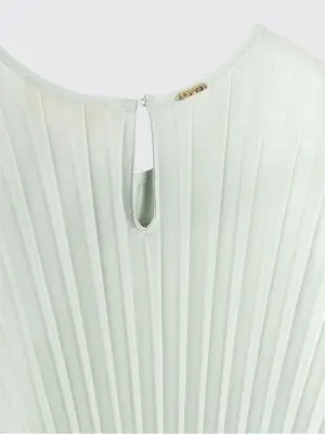 TWINSET Pleated Crêpe Long Dress
