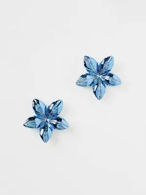 Marni Jewel Earrings - Cobalt
