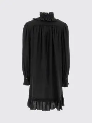 Chloé Ruches Silk Dress