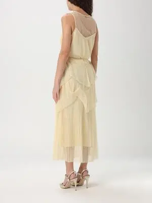 TWINSET Textured Midi Dress