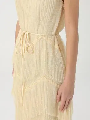 TWINSET Textured Midi Dress