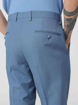 Dolce & Gabbana Virgin Wool Tailored Trousers