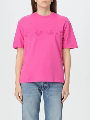 CHIARA FERRAGNI T-shirt With Embossed Detail