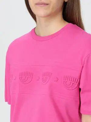 CHIARA FERRAGNI T-shirt With Embossed Detail